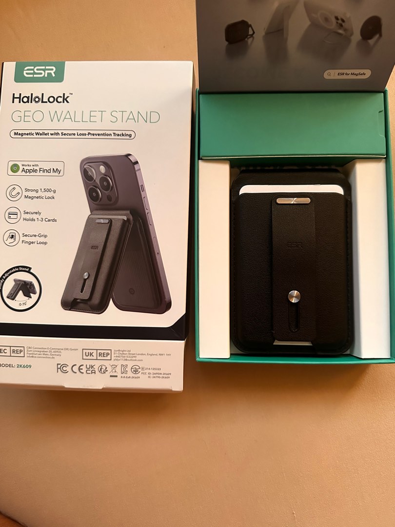 ESR Halolock Geo Wallet Stand (Magsafe Wallet), Mobile Phones & Gadgets ...