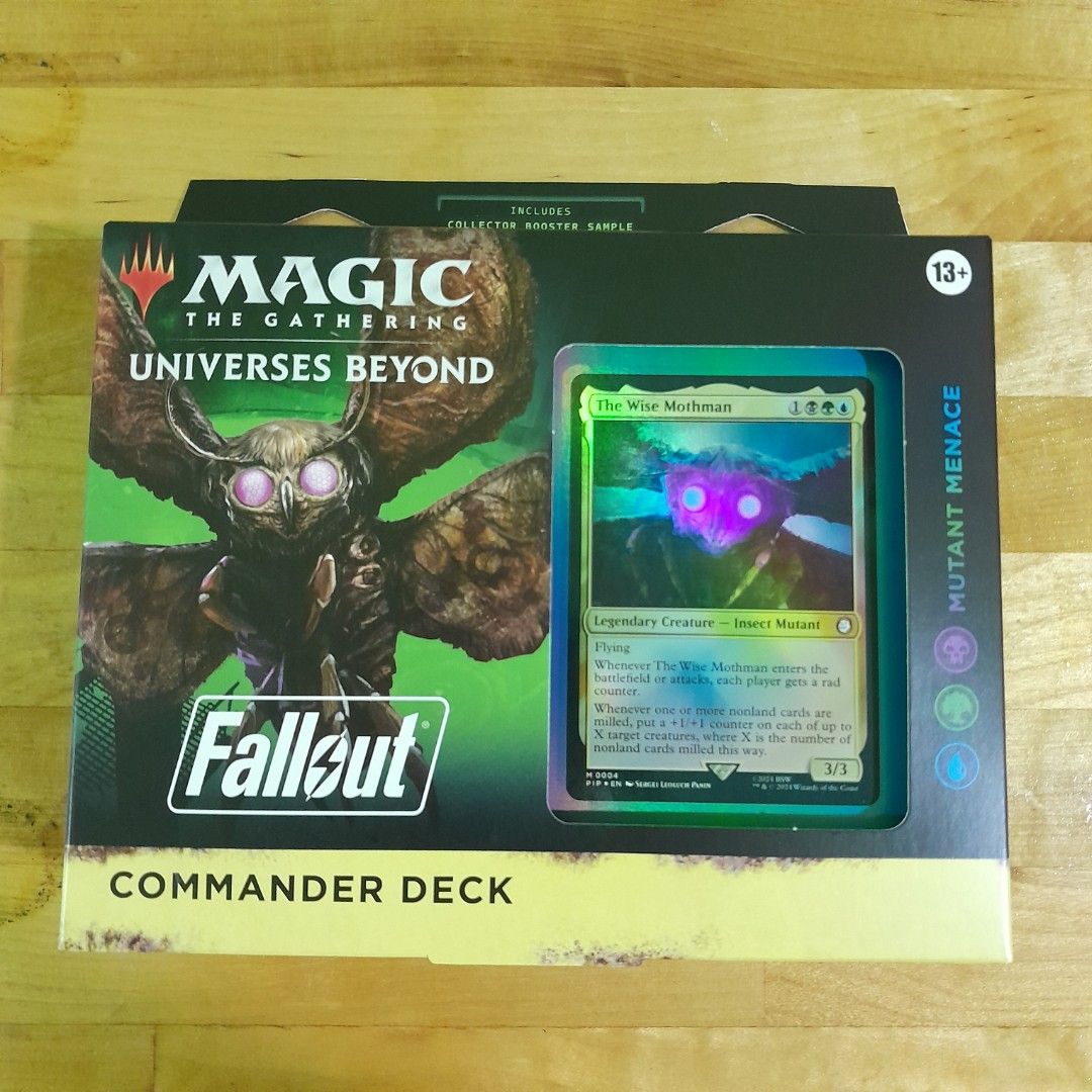 Fallout Commander Commander Precon Mutant Menace Sealed MTG, Hobbies ...