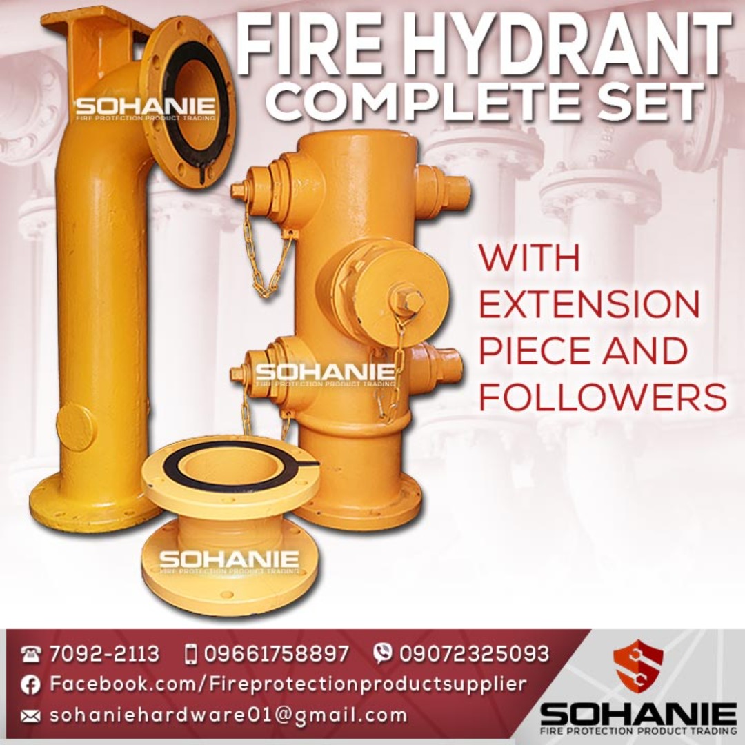 Fire Hydrant Assembly Complete Set, Commercial & Industrial ...