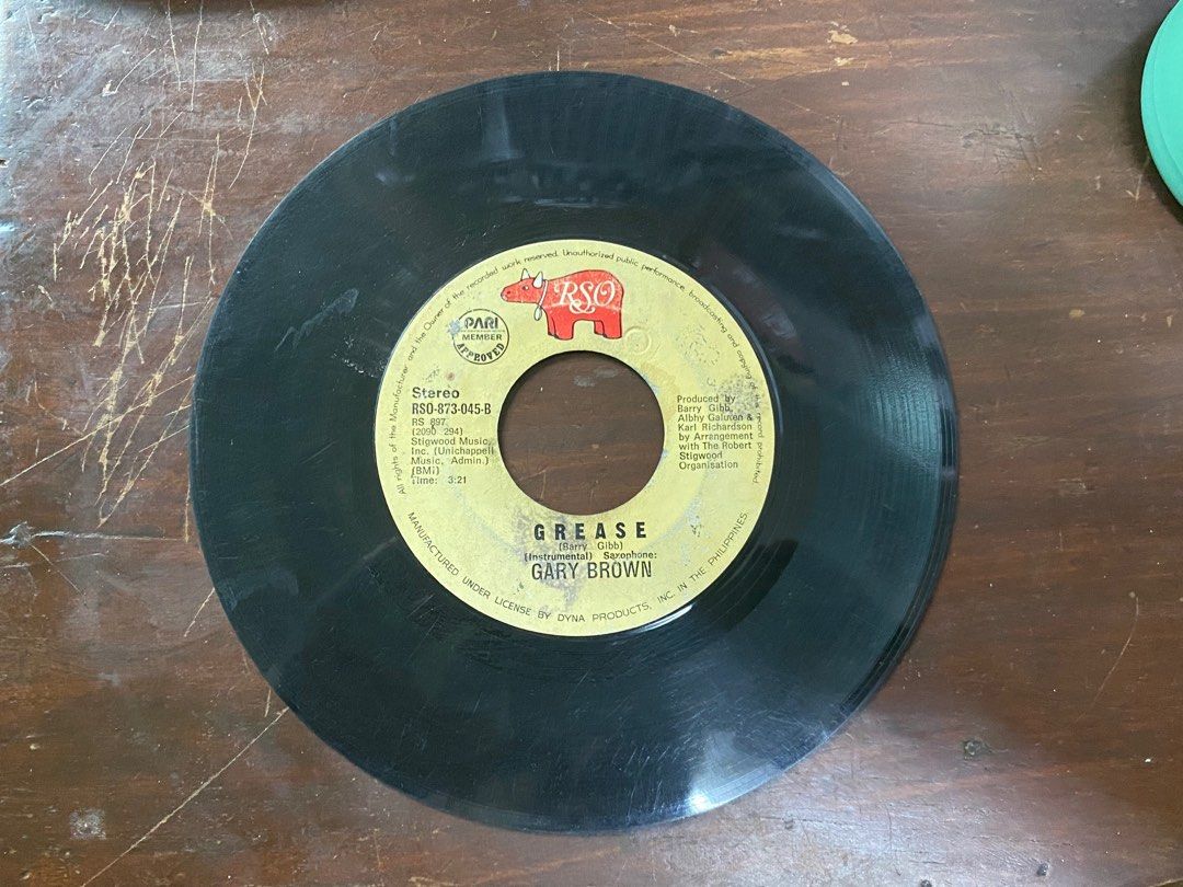 Gary Brown / GREASE / Frankie Valli / Barry Gibb - Philippine Release ...
