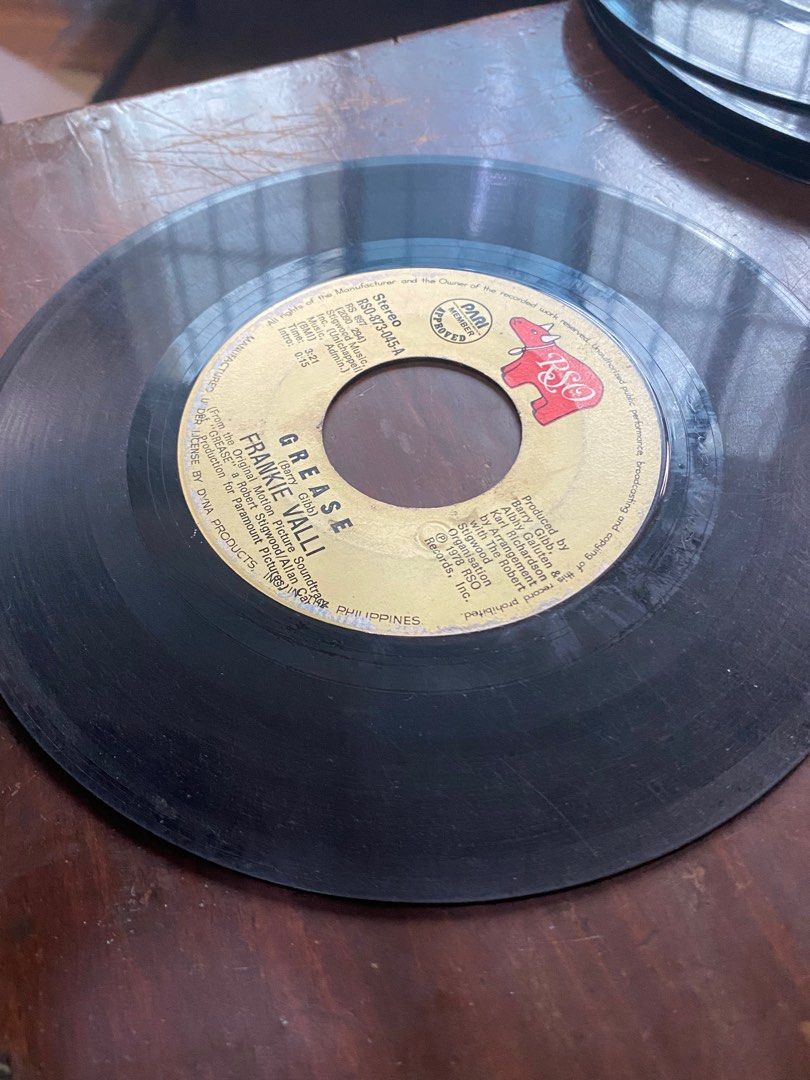 Gary Brown / GREASE / Frankie Valli / Barry Gibb - Philippine Release ...