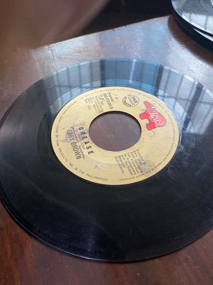 Gary Brown / GREASE / Frankie Valli / Barry Gibb - Philippine Release ...