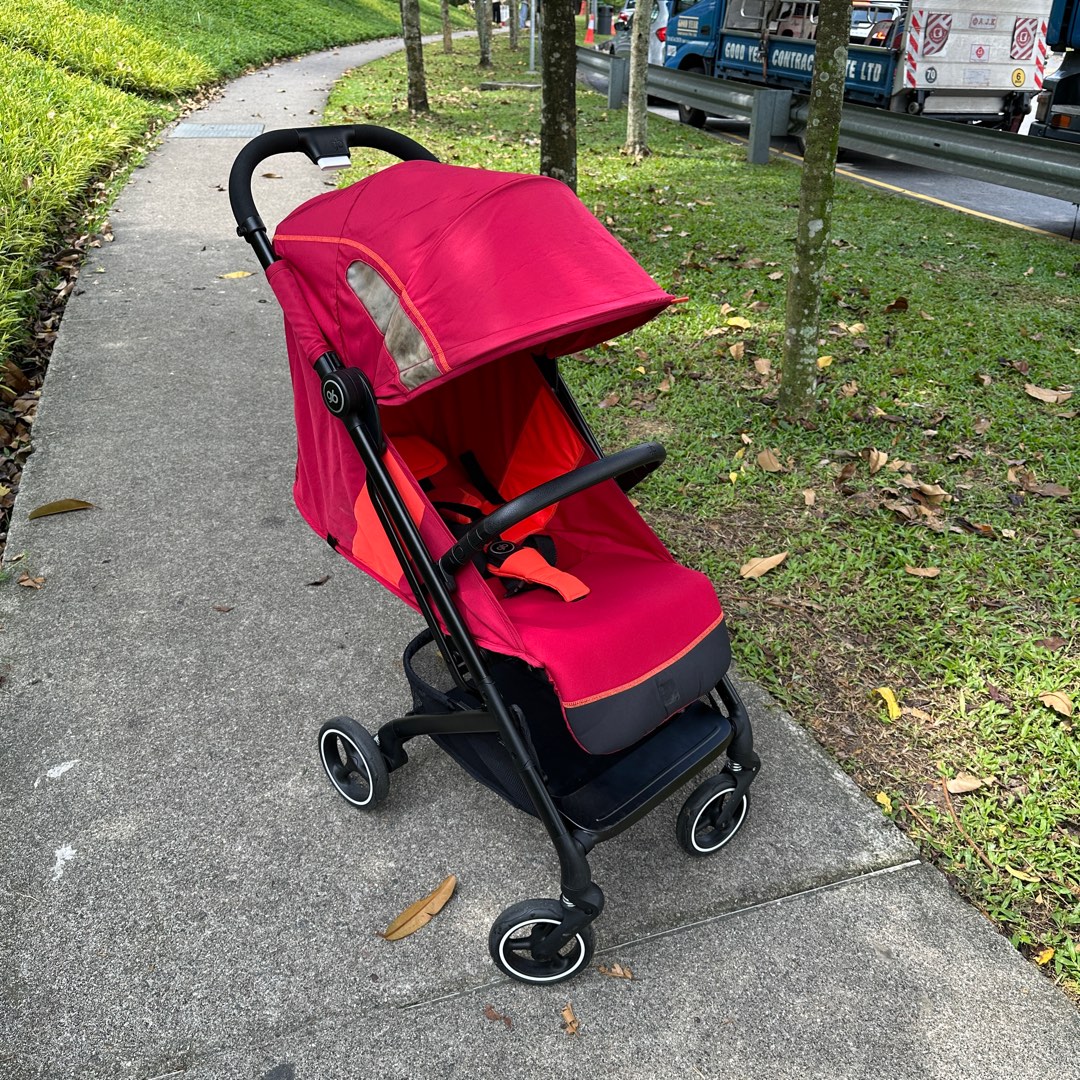 gb QBit+ All-City Stroller (Red) (REDUCED), Babies & Kids, Going Out ...
