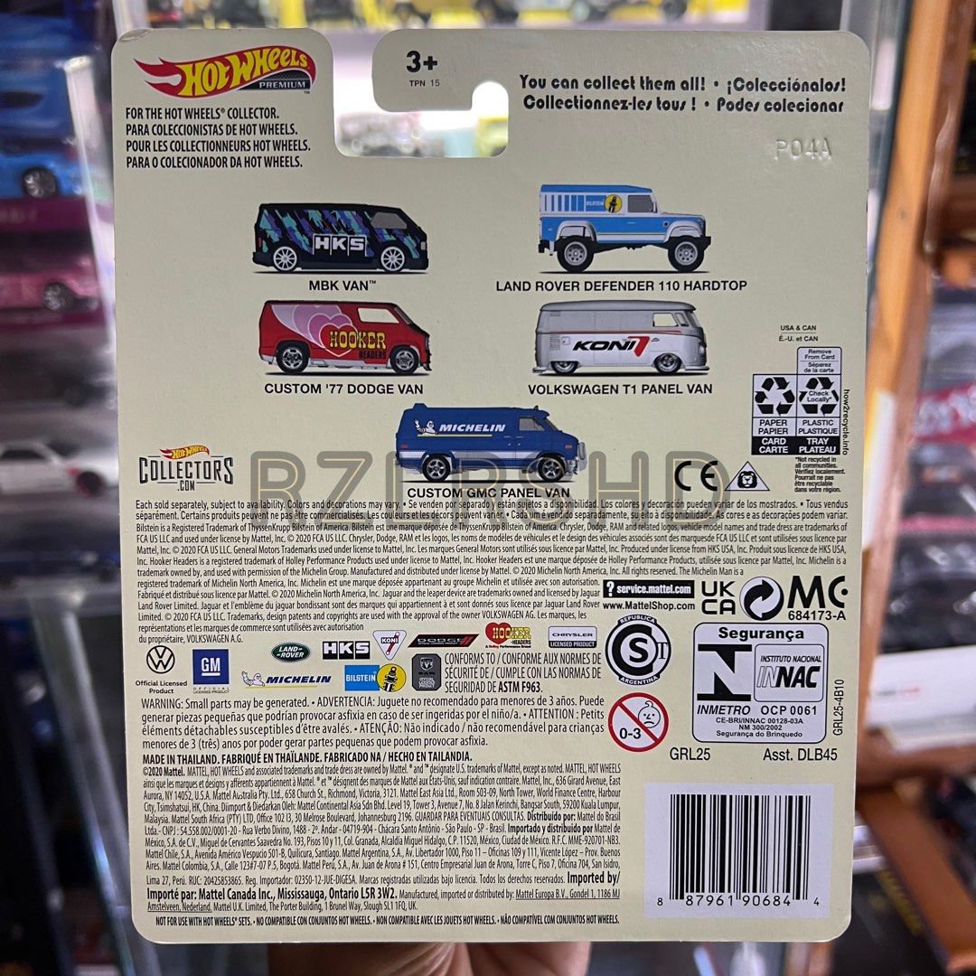 HotWheels Custom GMC Panel Van, Hobbies & Toys, Toys & Games on Carousell