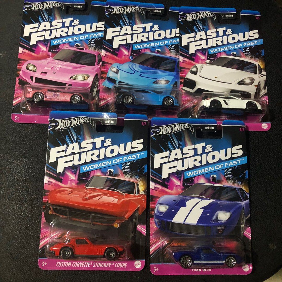 hotwheels fnf custom corvette stingray coupe women of fast, Hobbies ...