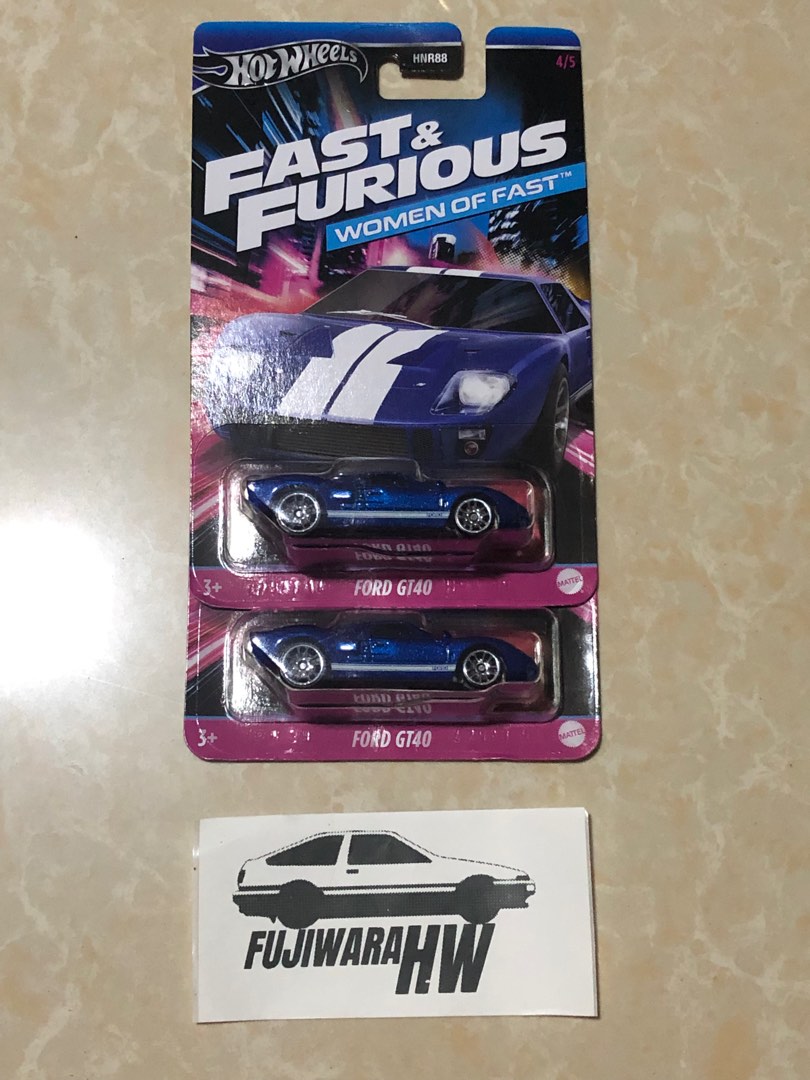 hotwheels fnf ford gt40 women of fast, Hobbies & Toys, Toys & Games on ...
