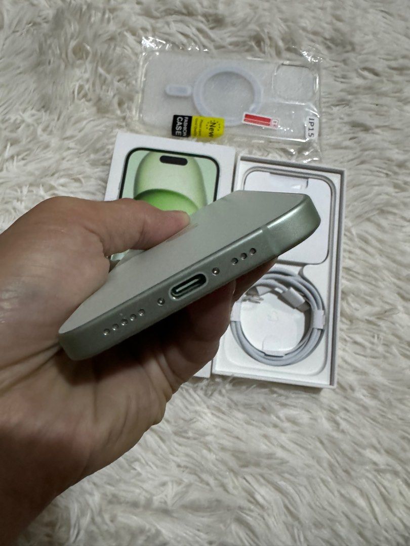 Iphone 15 128gb 5G Green (Smart Locked), Mobile Phones & Gadgets ...