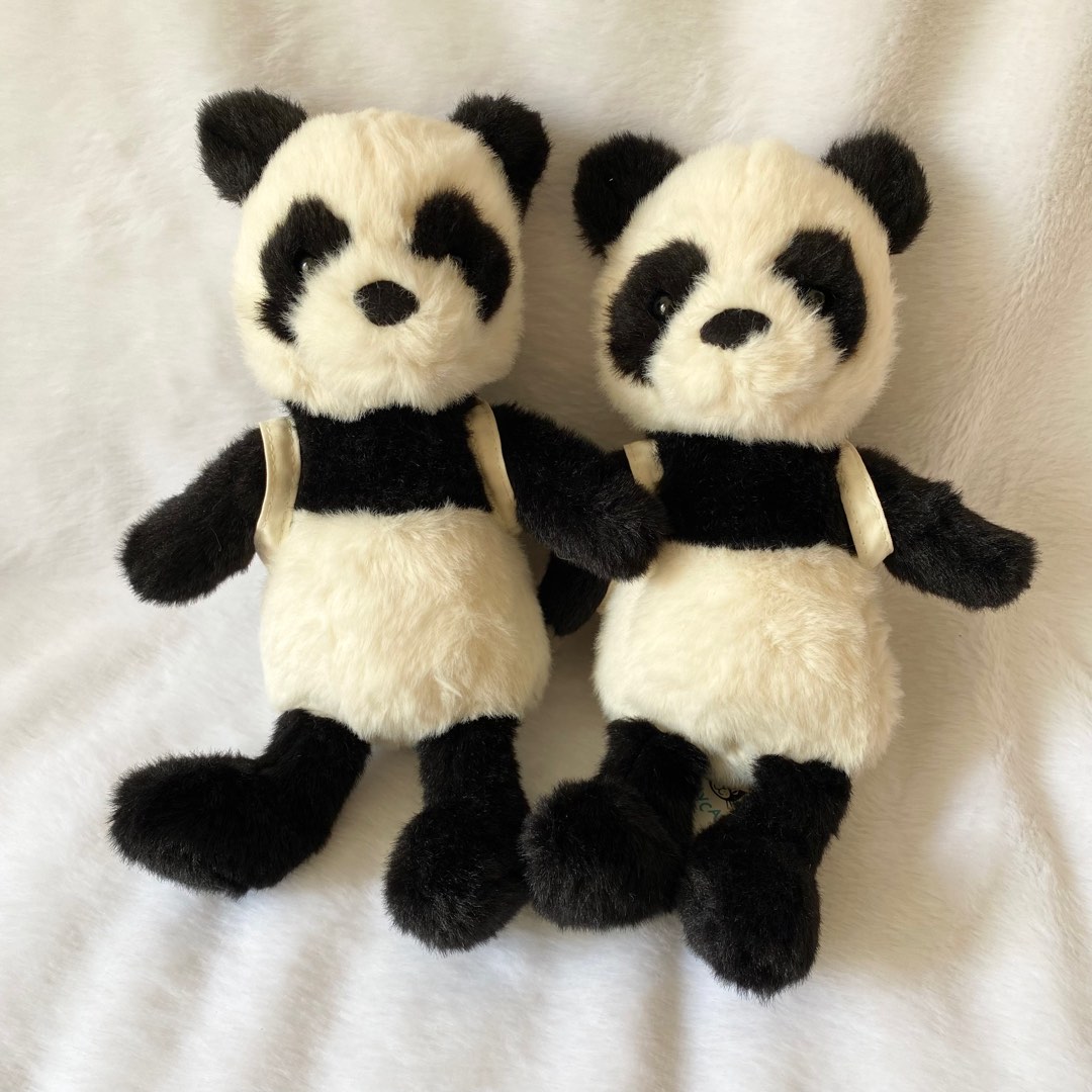 [現貨] JELLYCAT Backpack Panda 背囊熊貓 背包熊貓, 興趣及遊戲, 玩具 & 遊戲類 - Carousell
