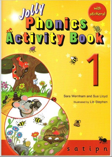 Jolly Phonics Activity Books, 興趣及遊戲, 書本 & 文具, 小朋友書 - Carousell