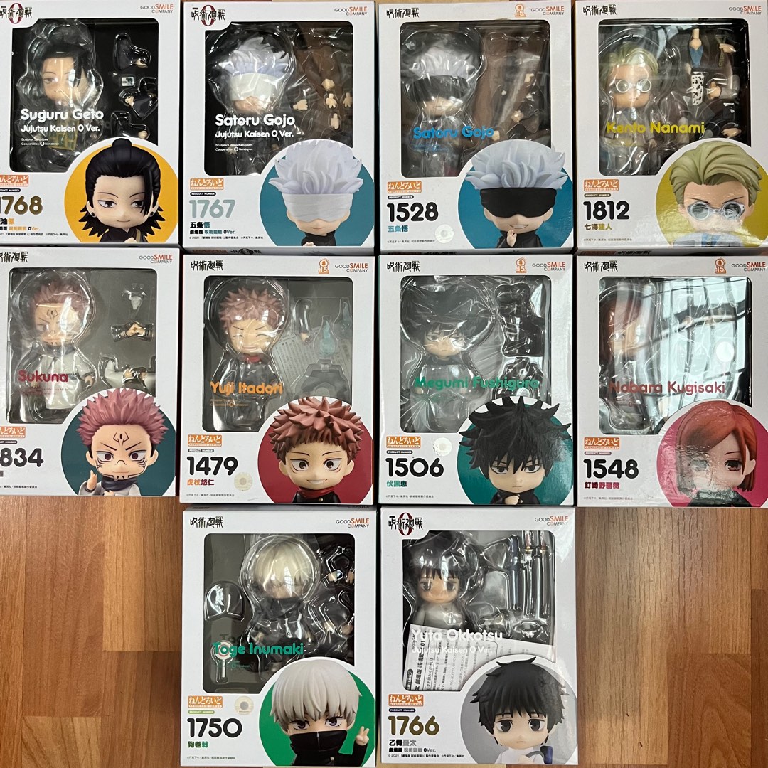 jujutsu kaisen jjk nendoroid nendo BNIB // gojo satoru geto suguru ...