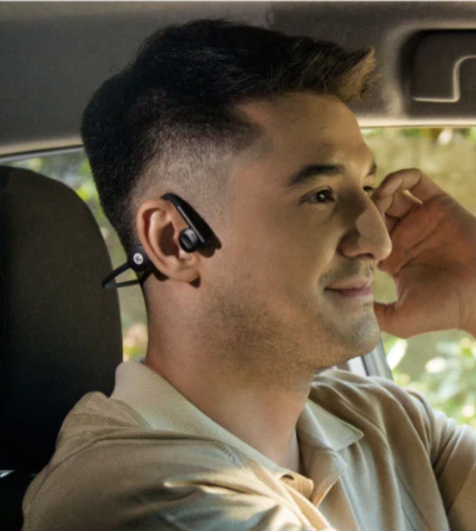 Kaibo Flex - Bone Conduction Headphones with Mic - Superior Sound - USB ...