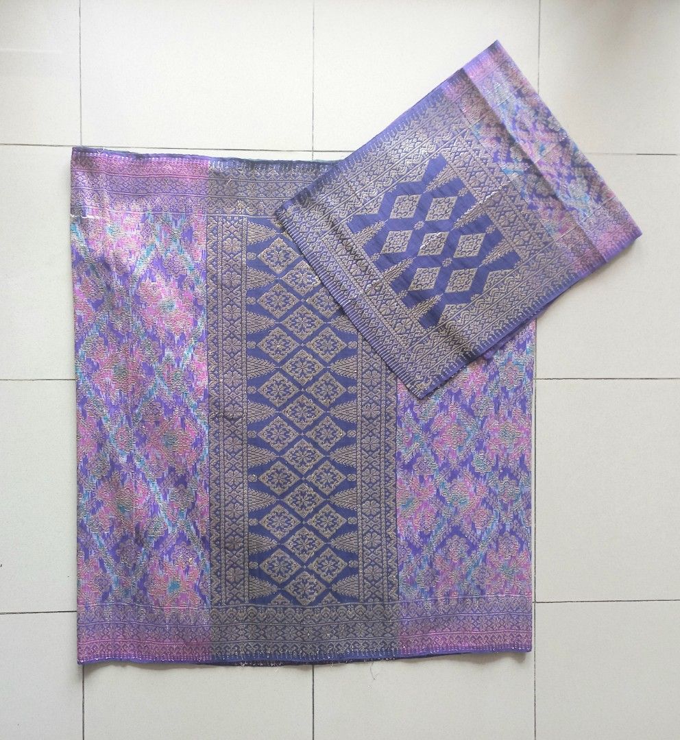 Kain SONGKET (Koleksi) Grade 4, Fesyen Wanita, Pakaian Wanita, Bawahan di Carousell