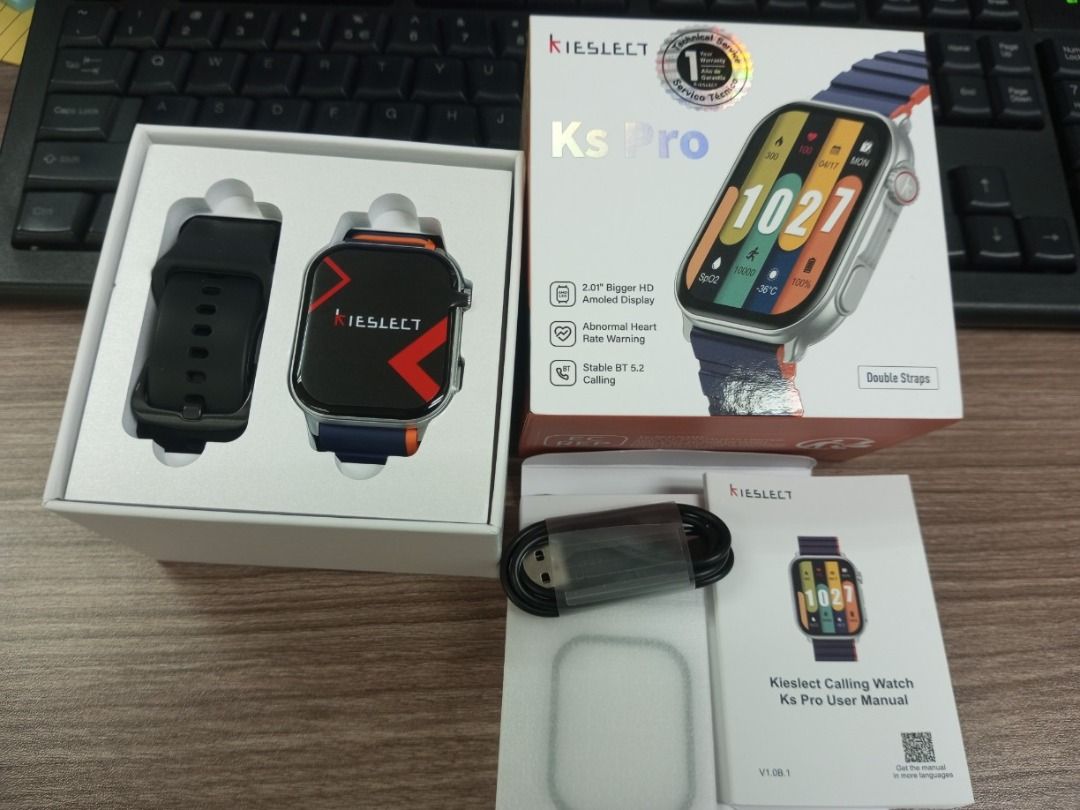 Kieslect Calling Watch KR Pro LTD, Luxury, Watches on Carousell