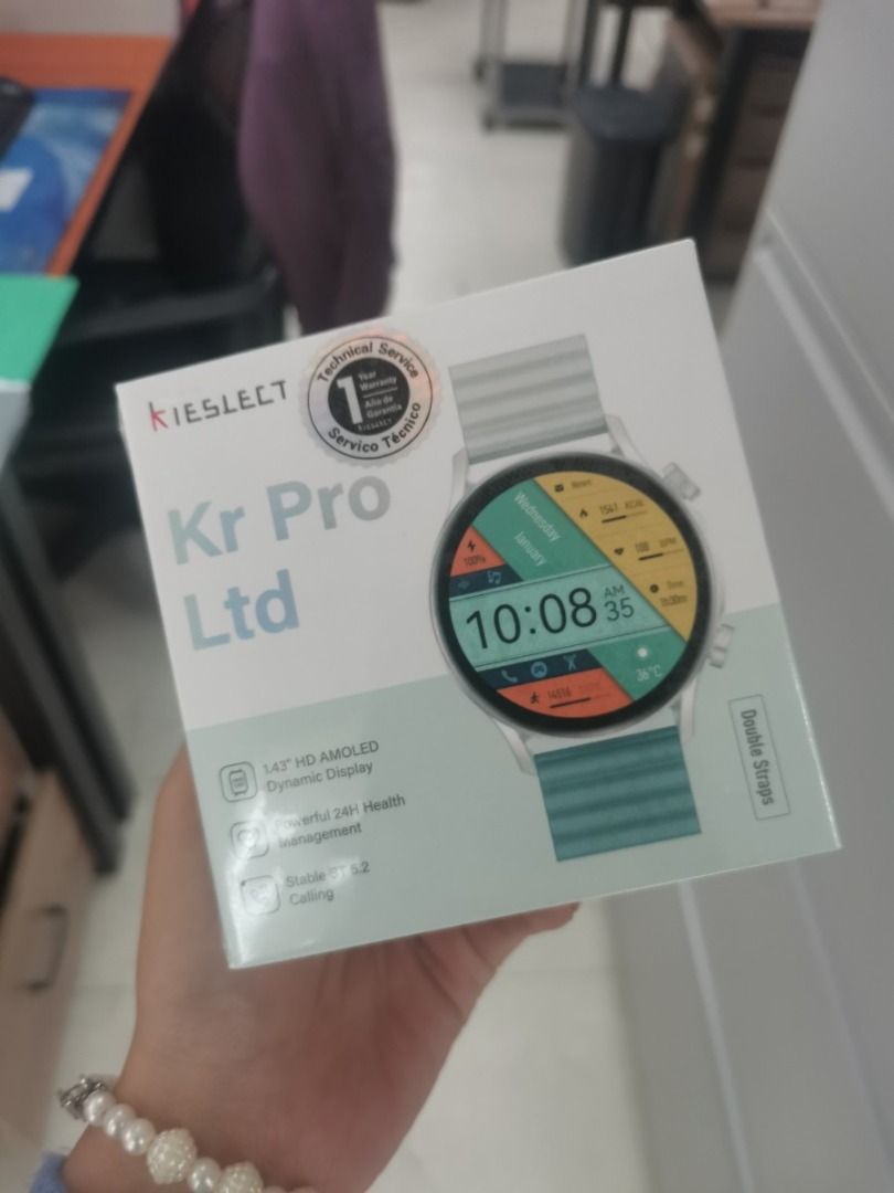 Kieslect Calling Watch KR Pro LTD, Luxury, Watches on Carousell