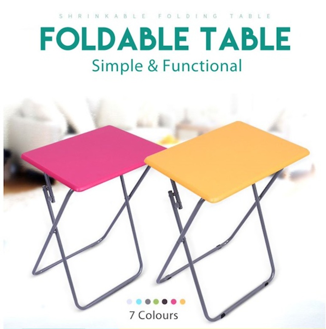 Last Piece!!! Colorful Foldable Table Picnic Table, Furniture & Home ...