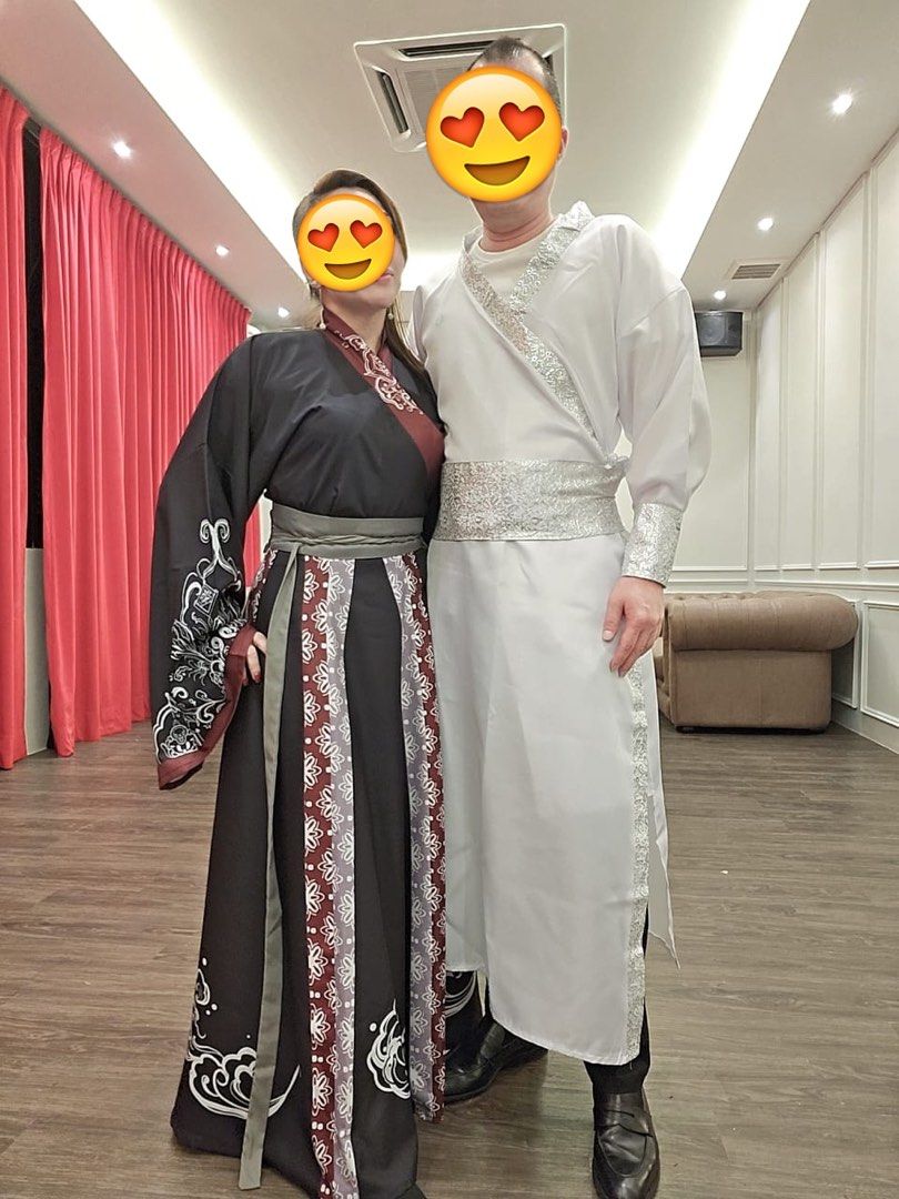 Men Hanfu Warrior Chinese Traditional Costume, Men's Fashion, Tops ...