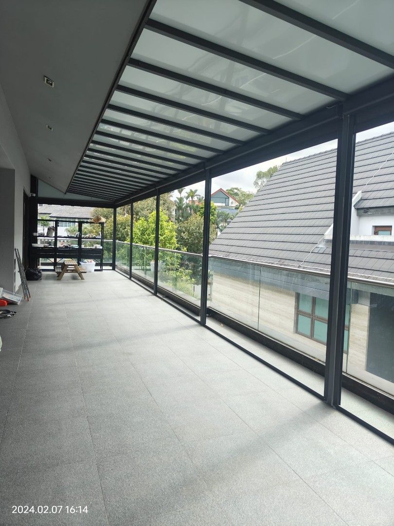 Outdoor Motorised Zipblind/Ziptrack/RollerBlind/Roller Blind/Blind/Zip ...