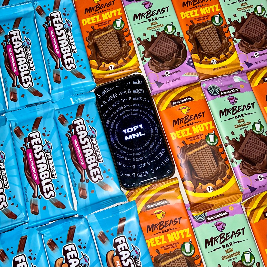 MR BEAST FEASTABLES CHOCOLATE BARS (ON HAND / SAME DAY DELIVERY), Food ...