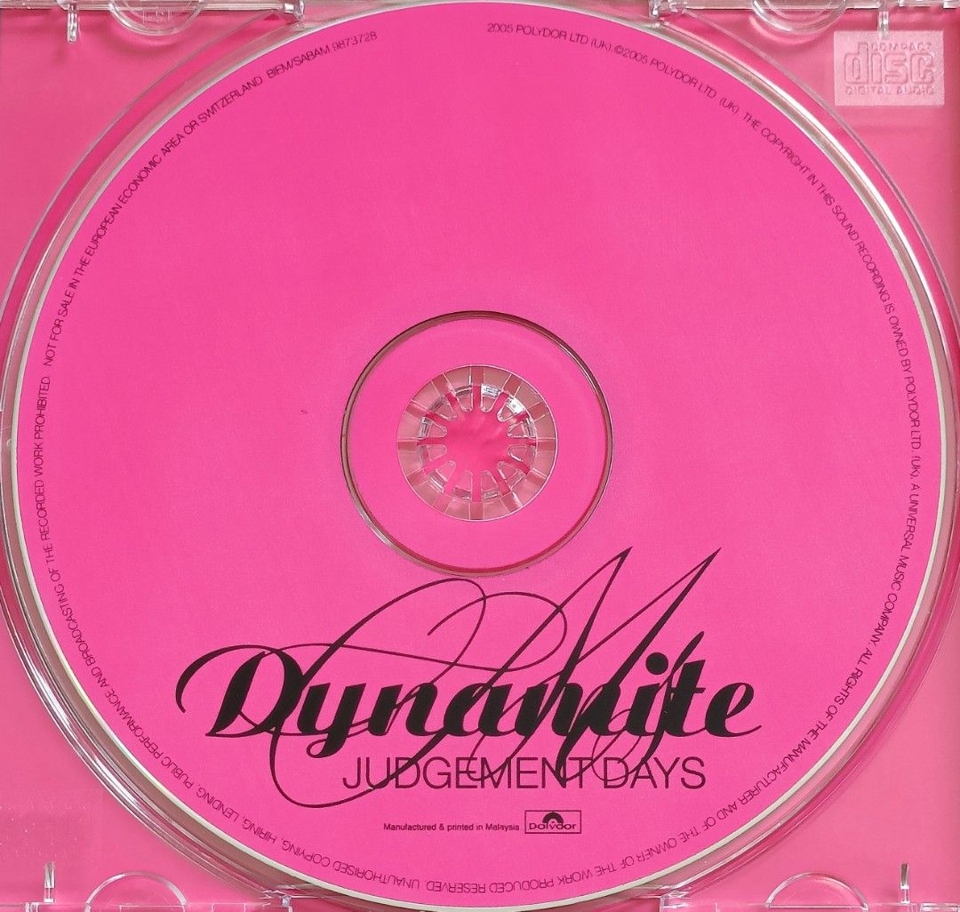 Ms. Dynamite JUDGEMEMT DAYS CD, Hobbies & Toys, Music & Media, CDs ...