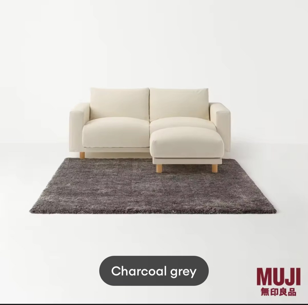 Muji Fluffy XL Super Soft Carpet/Rug. Recently Professionally Cleaned ...