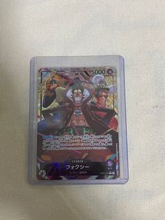 [FREE MAILING] One Piece OP-07 500 Years to the Future Foxy Leader (Ldr ...