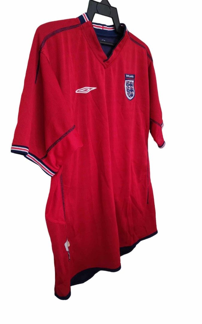 Original Vintage England Football National Team 2003/04/05 UMBRO Shirt ...