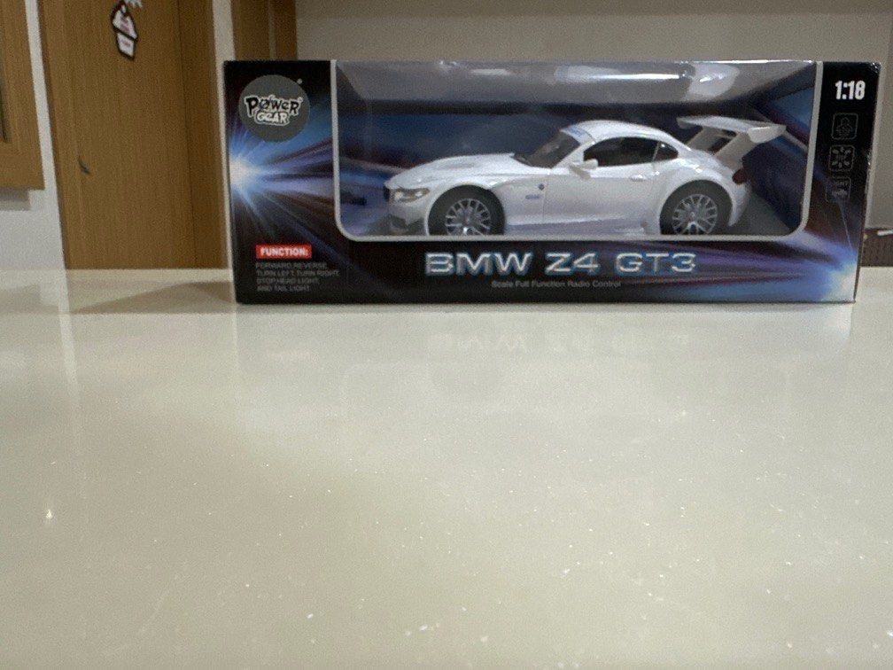 bmw z4 gt3 Toy Scale Full Function radio control, Hobbies & Toys, Toys & Games on Carousell