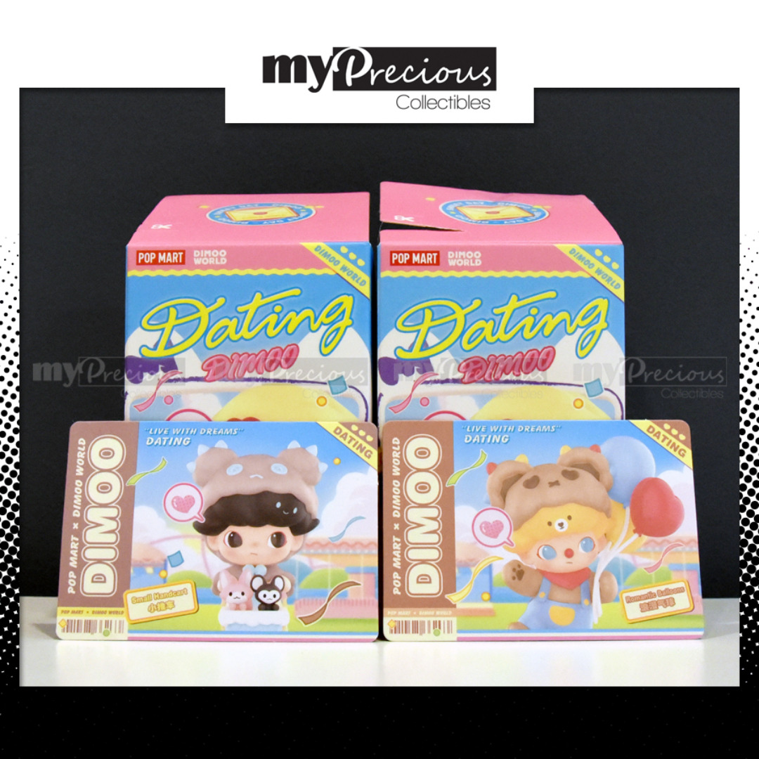 Pop Mart Dimoo Dating Series 确认款 Blind Box Romantic Balloons Small ...