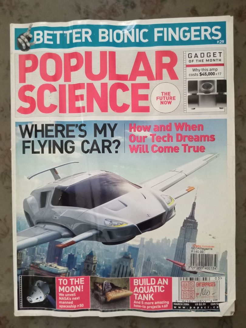 Popular Science Magazine 5 pcs #10, Hobbies & Toys, Books & Magazines ...