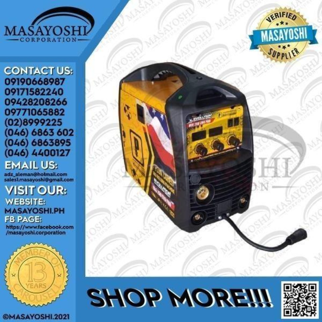 Powerhouse Inverter Welding Machine | MIG 300 EVO PRO 3in1 DC | Welding ...