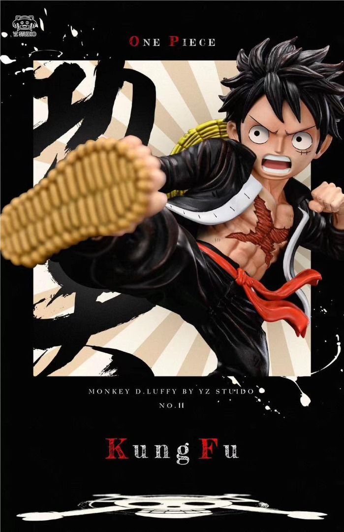 【PRE-ORDER】 YZ Studio - WCF Luffy Series 011 - Kungfu Luffy One Piece ...