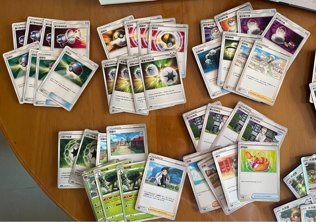 中文ptcg f標，圖中82張100蚊 有各種實用卡料, 興趣及遊戲, 手作＆自家設計, 其他 - Carousell