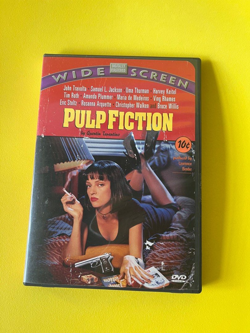 Pulp Fiction DVD Jackie Brown DVD Quentin Tarantino Classics Bundle of ...