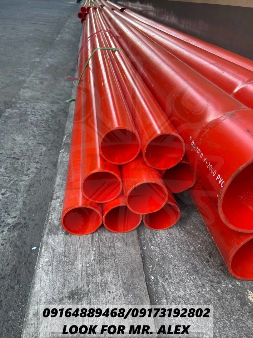 PVC Orange Pipe 63MM, Commercial & Industrial, Construction & Building ...