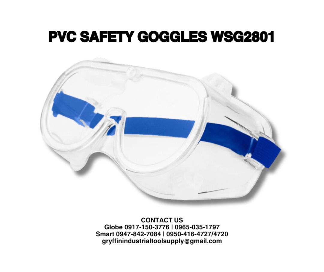PVC SAFETY GOGGLES, Commercial & Industrial, Industrial Equipment on ...
