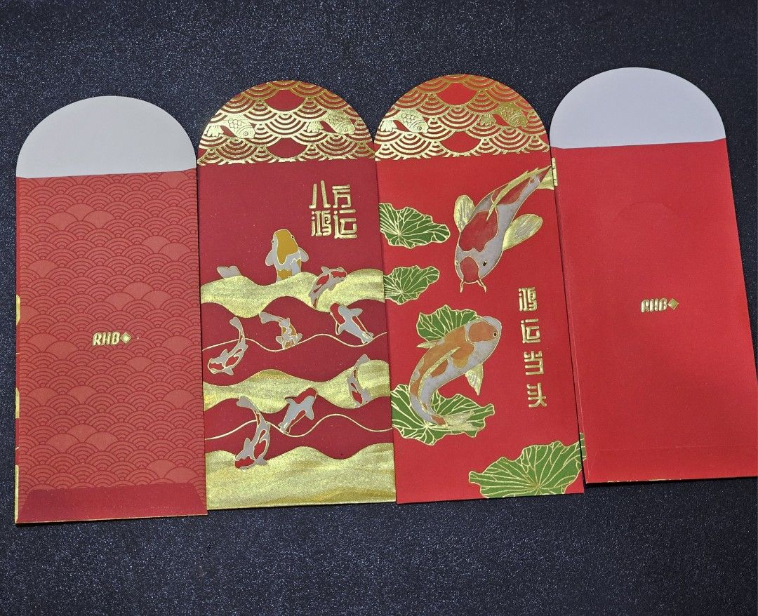 RHB 2024 red packet/angpow/ang pow/hongbao/sampul duit raya, Hobbies ...