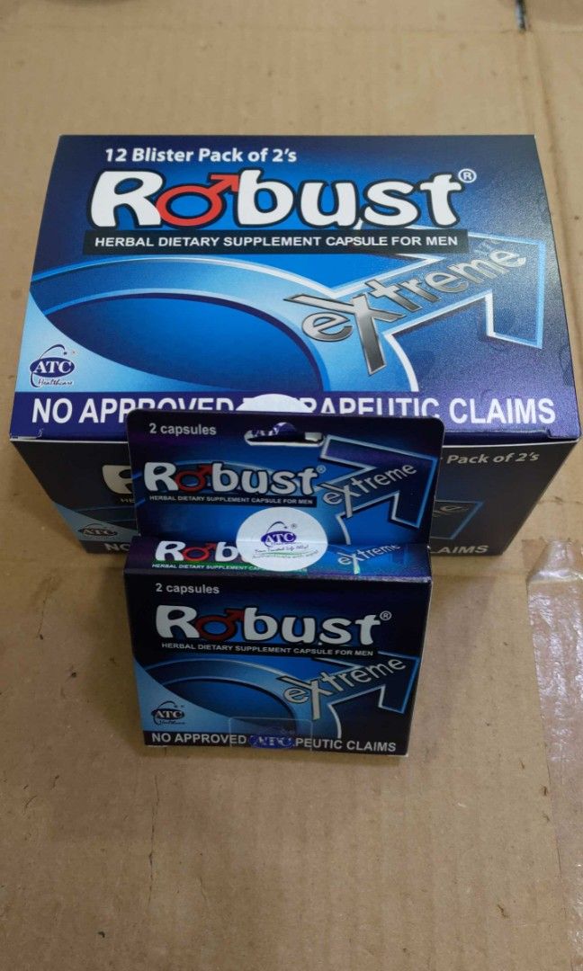 Robust Extreme 2capsules/box, Beauty & Personal Care, Men's Grooming on ...