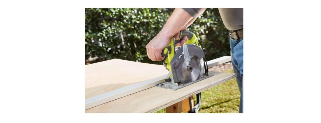 Ryobi P507 18V cordless 6 1/2" Circular Saw, (Tool only - battery and ...
