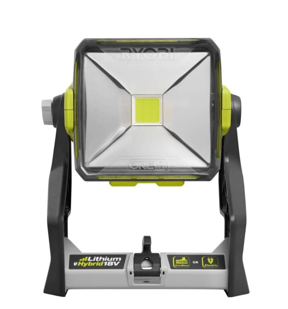 Ryobi P721 18V cordless Hybrid 20-watts LED Work light Auto-volt, (Tool ...