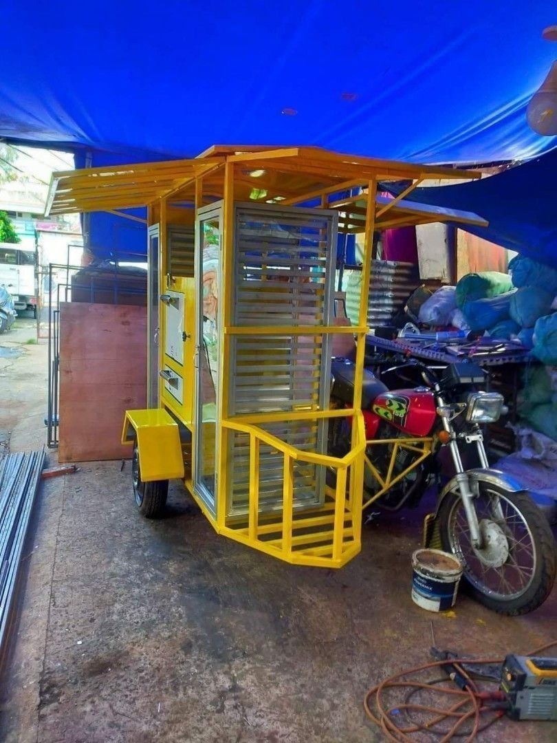 Sale!! Brand New and Heavy Duty Rolling Pandesal Maker Cart Sidecar for ...