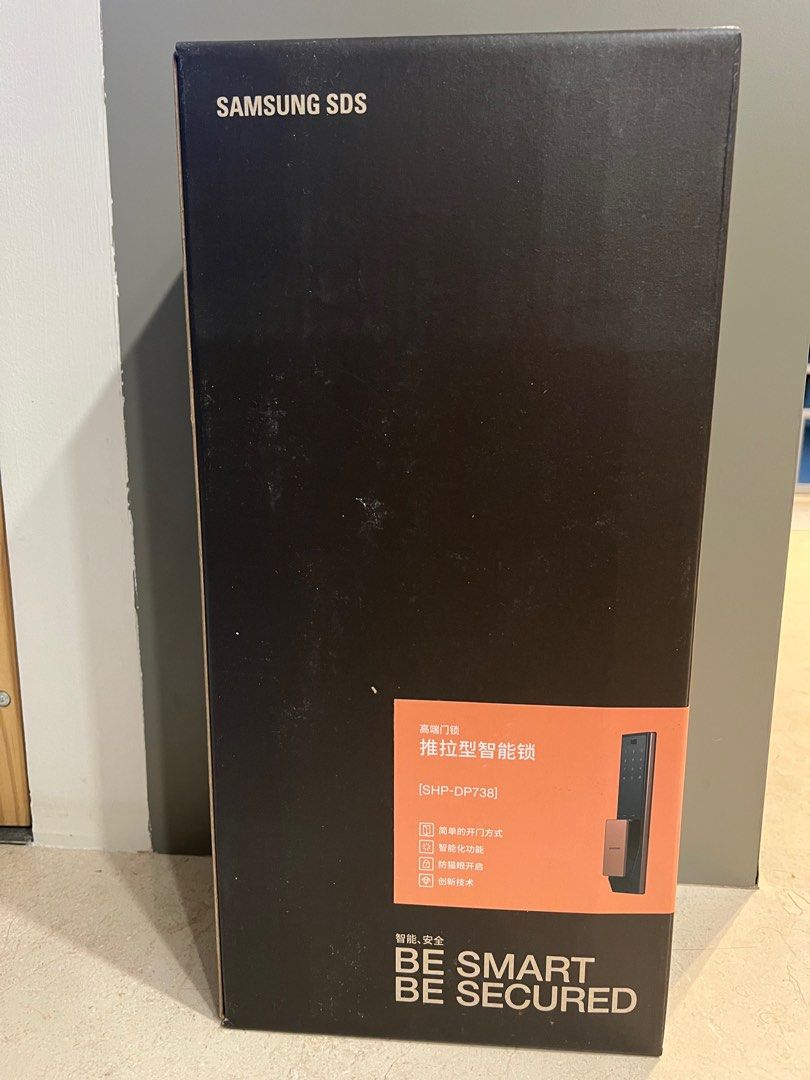 Samsung SHP DP738 digital door Push Pull lock, Furniture & Home Living, Security & Locks, Locks ...