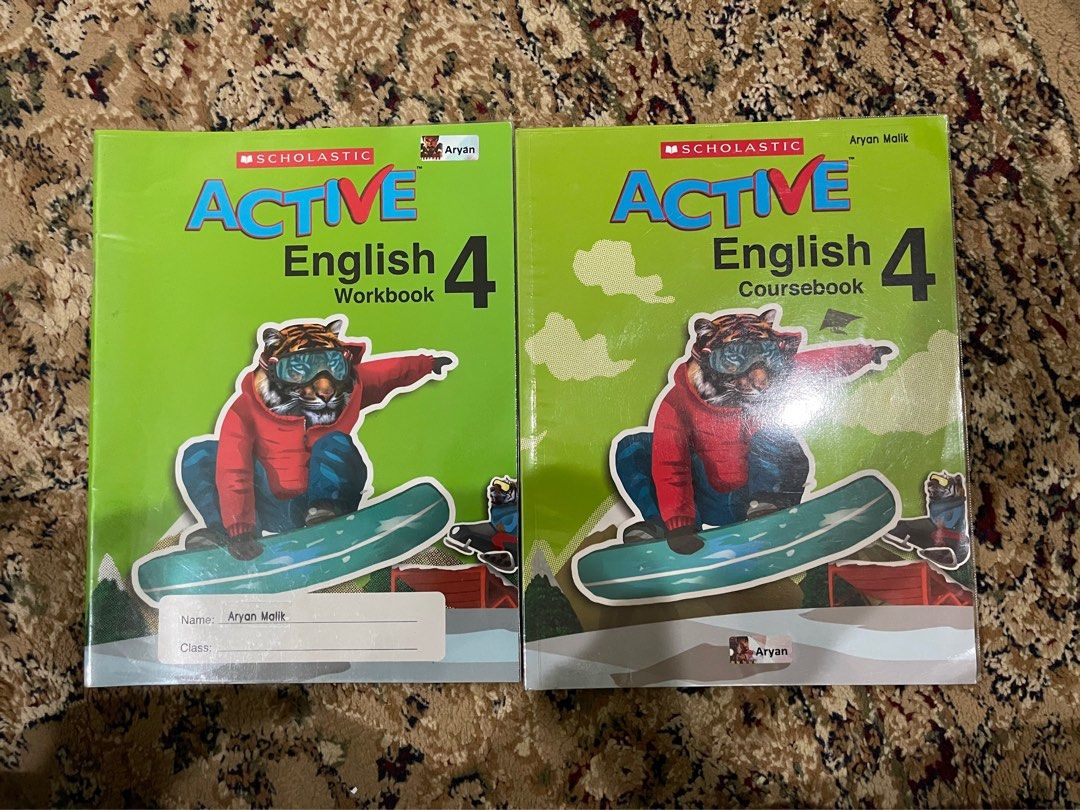 Scholastic Active English 4 Workbook & Coursebook, Hobbies & Toys ...