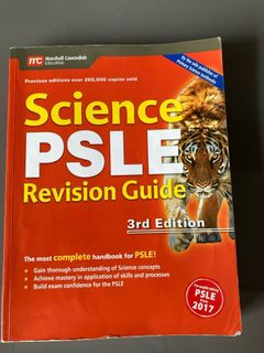 PSLE Science Revision Guide - tiger book, Hobbies & Toys, Books ...