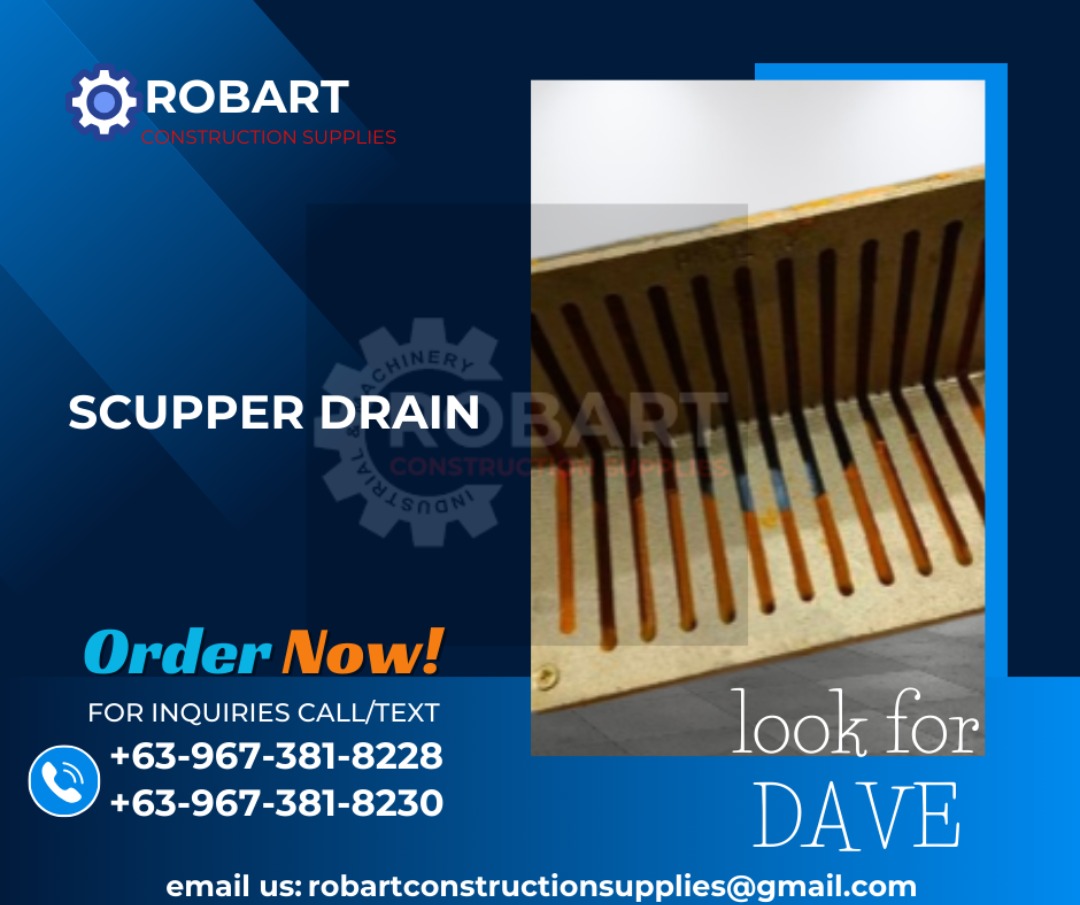 SCUPPER DRAIN, Commercial & Industrial, Construction Tools & Equipment ...