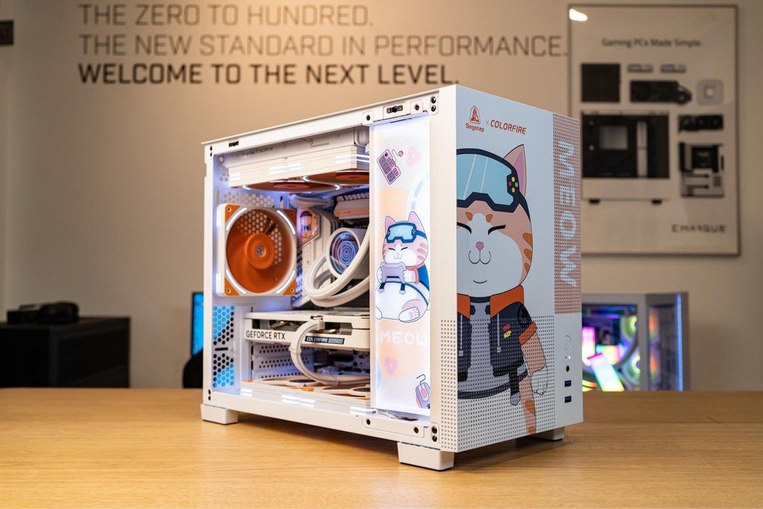 SEGOTEP COLORFIRE MEOW Gaming PC / Intel i5-12400F / RTX 4060 8GB ...