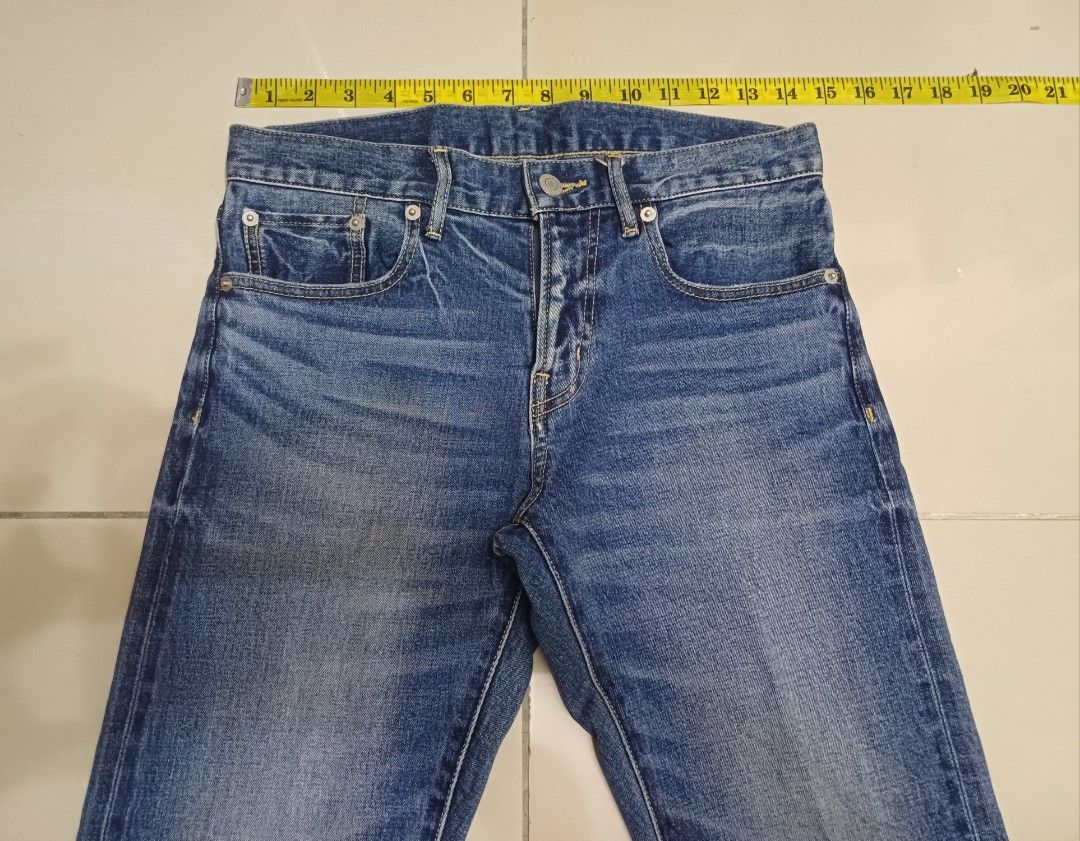 SHIPS Selvedge skiny jeans, Men's Fashion, Bottoms, Jeans on Carousell
