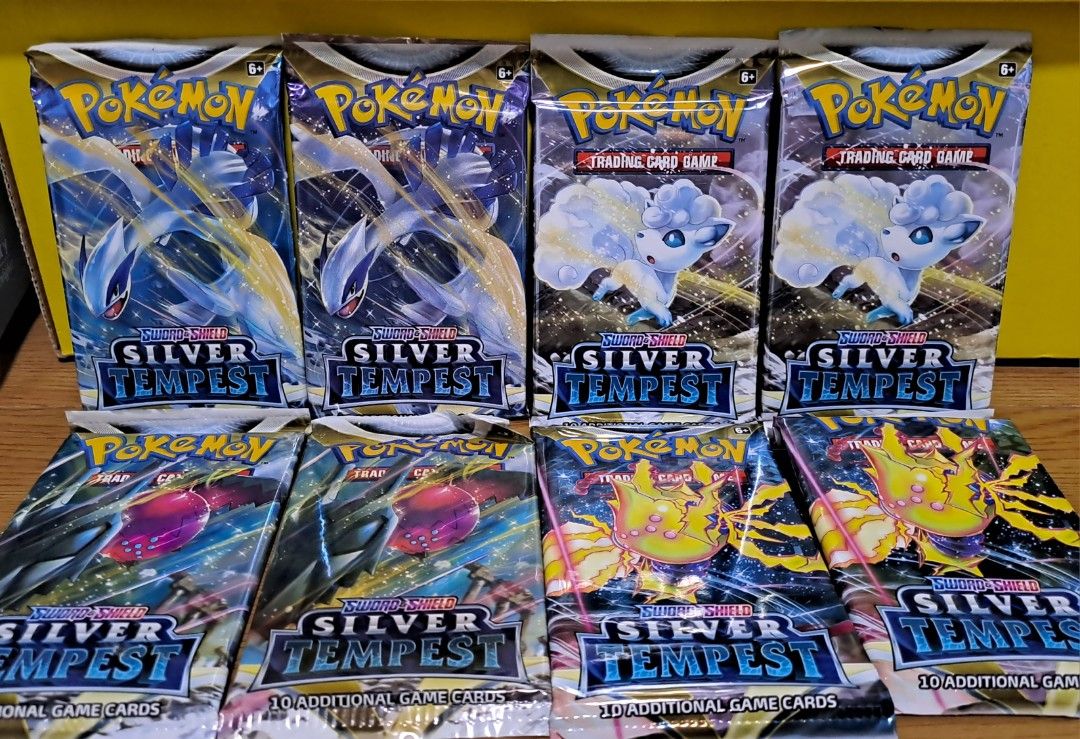 Silver Tempest Booster Packs Pokemon Pokémon Cards, Hobbies & Toys ...