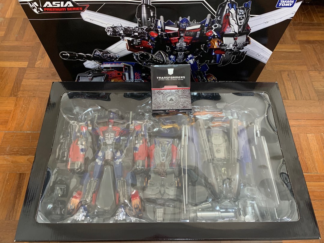 Takara Tomy Aps01u Ultimate Edition Optimus Prime Transformers, Hobbies & Toys, Toys & Games on ...