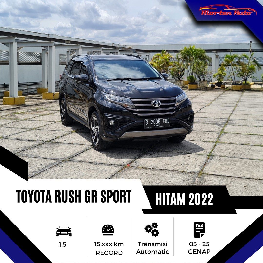 Toyota Rush GR 1.5 At 2022 Km 15 Ribu Record Antik Bergaransi, Mobil ...