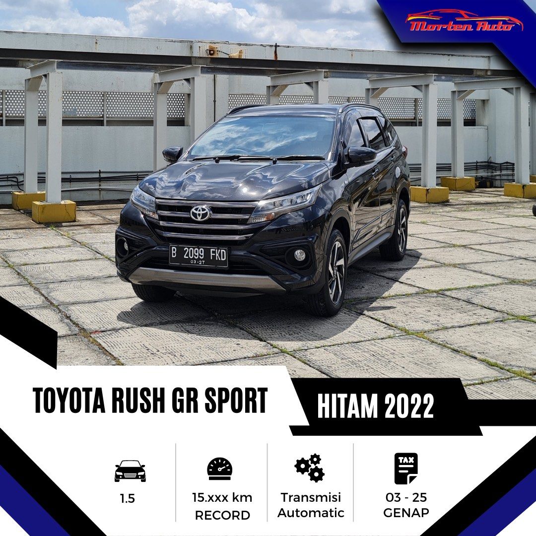 Toyota Rush GR 1.5 At 2022 Km 15 Ribu Record Antik Bergaransi, Mobil ...